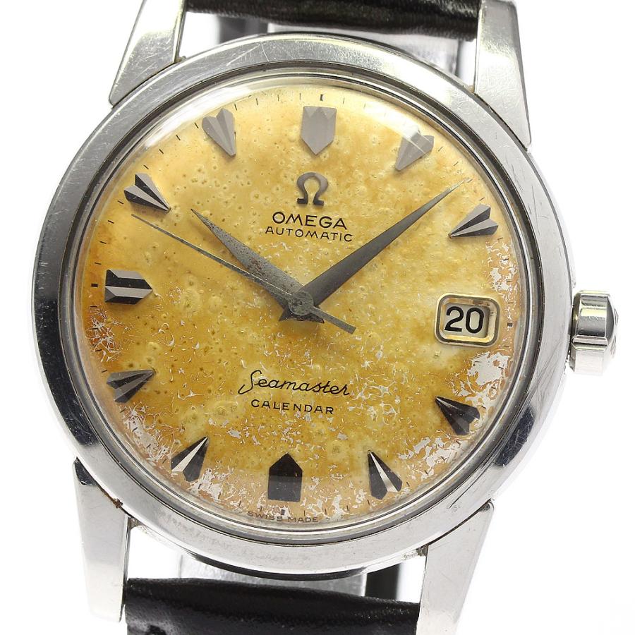 OMEGA オメガ 2849 11SC シーマスター カレンダー Cal.503 ヴィンテージ 自動巻き メンズ _753412 ...