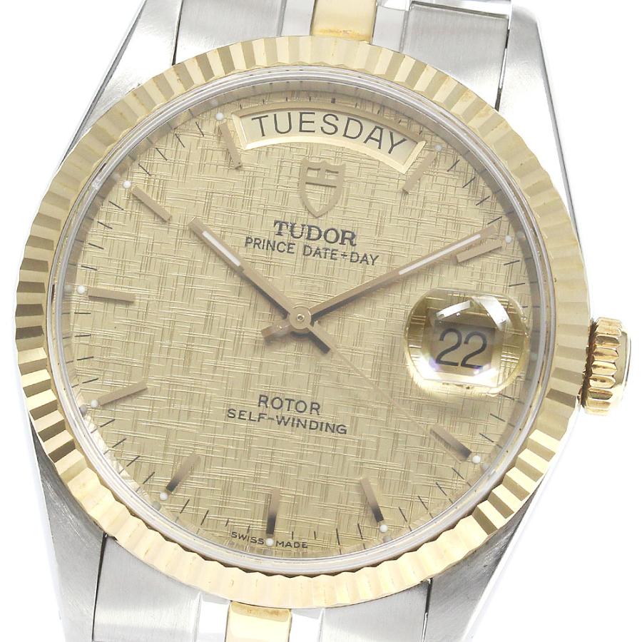 TUDOR チュードル 76213 プリンス デイトデイ デイデイト 自動巻き メンズ _753500 : CLOSER Yahoo!ショップ - 通販 - Yahoo!ショッピング