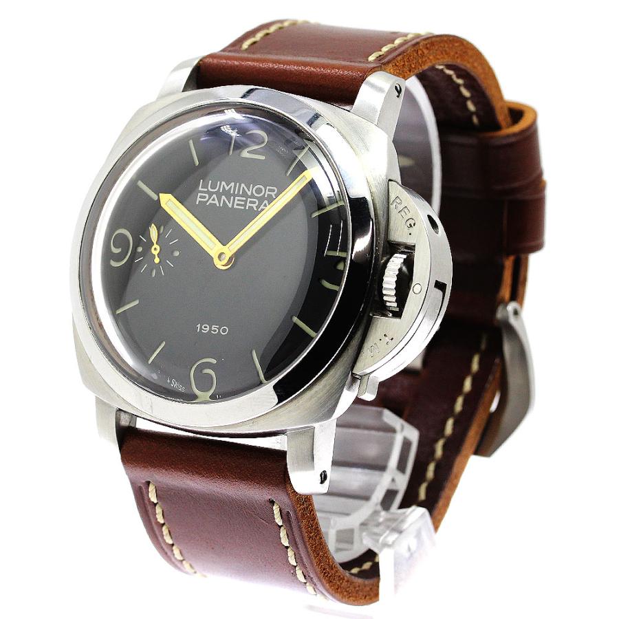 OFFICINE PANERAI パネライ PAM00127 ルミノール 1950 世界1950本限定 手巻き メンズ _753549 ...