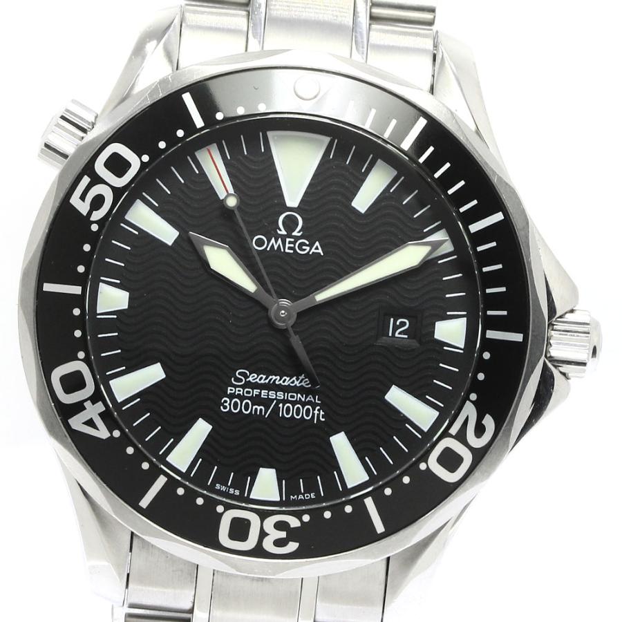 OMEGA オメガ 2264.50 シーマスター300 デイト クォーツ メンズ 良品 _753610 : CLOSER Yahoo!ショップ ...