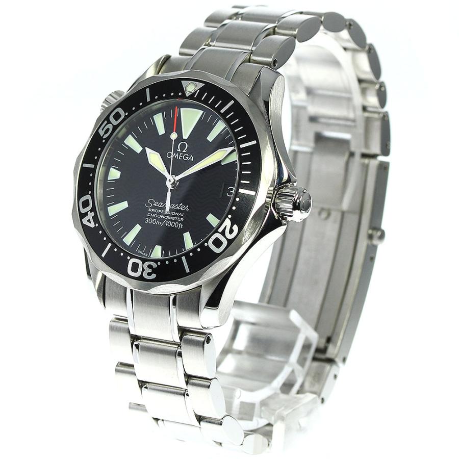 OMEGA オメガ 2252.50 シーマスター300 デイト 自動巻き ボーイズ 良品 _754008 : CLOSER Yahoo!ショップ - 通販 - Yahoo!ショッピング