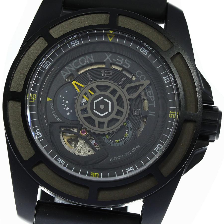 アンコン ANCON X-35C203 X-35 コンセプト2 自動巻き メンズ 極美品 箱・保証書付き_754239【ev10】 : CLOSER Yahoo!ショップ - 通販 ...