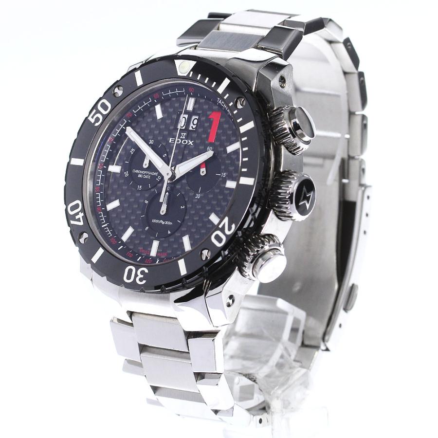 EDOX エドックス 10021-3-NIN クラスワン クロノオフショア クォーツ メンズ 美品 箱・保証書付き_754295 : CLOSER Yahoo!ショップ - 通販 ...