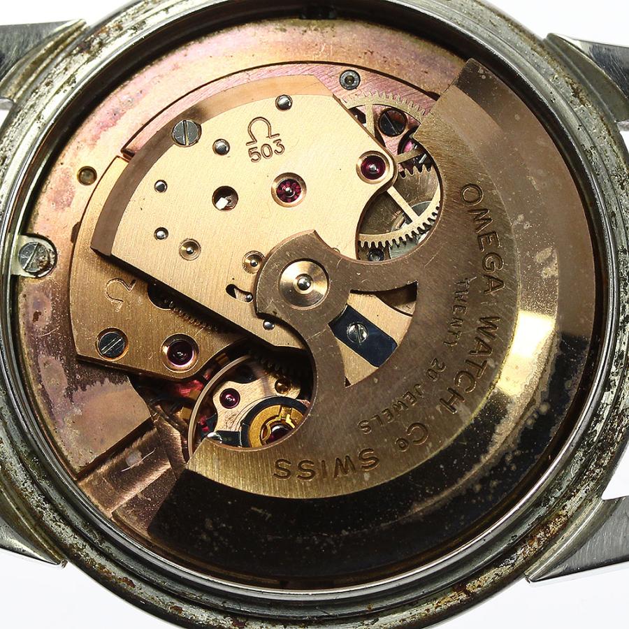 OMEGA オメガ 2849.4 SC TURLER Wネーム シーマスター カレンダー cal.503 自動巻き メンズ _754362 ...