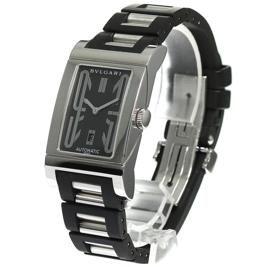 BVLGARI（ブルガリ） BVLGARI RT45S レッタンゴロ デイト 自動巻き メンズ _754387 : CLOSER Yahoo ...