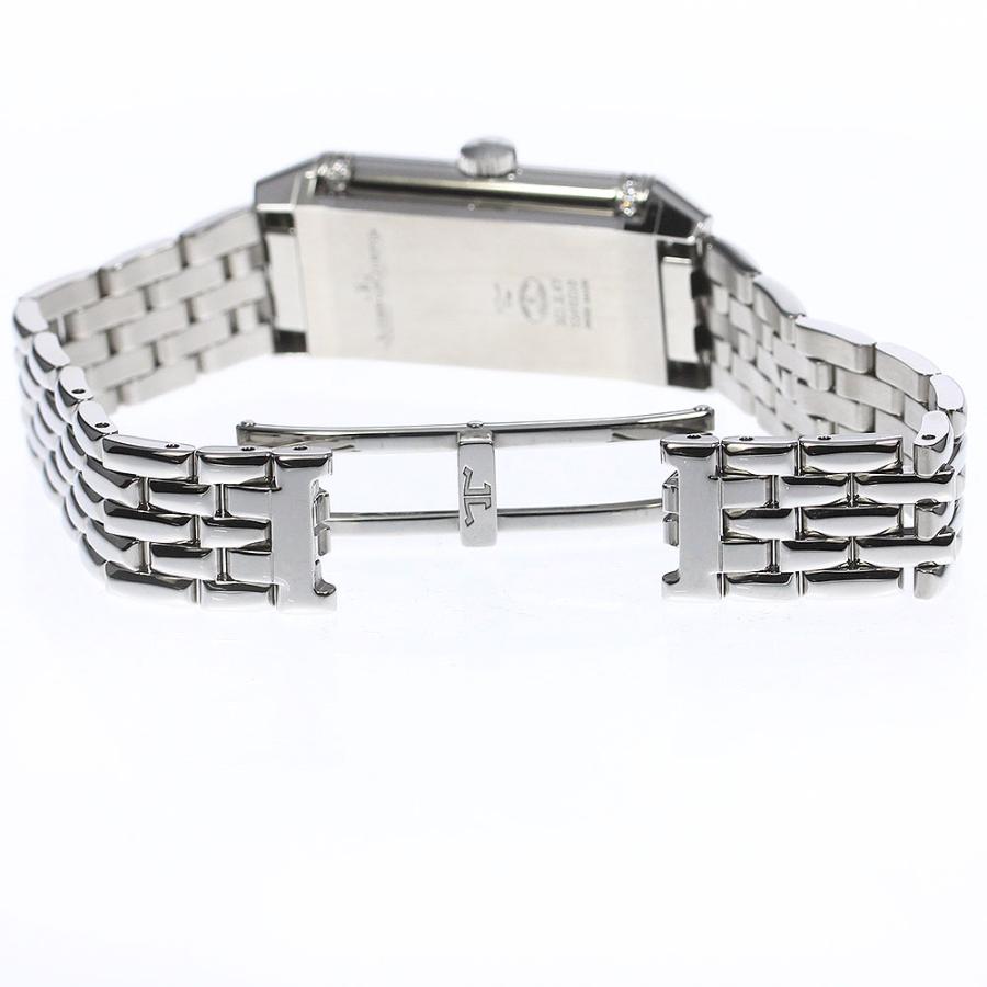 JAEGER-LECOULTRE ジャガー・ルクルト Q3288120 レベルソワン ベゼルダイヤ クォーツ レディース 良品 保証書付き ...