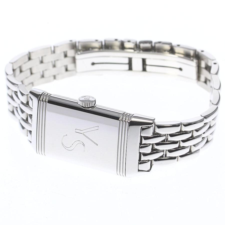 ジャガー・ルクルト JAEGER-LECOULTRE Q3288120 レベルソワン ベゼルダイヤ クォーツ レディース 良品 保証書付き ...