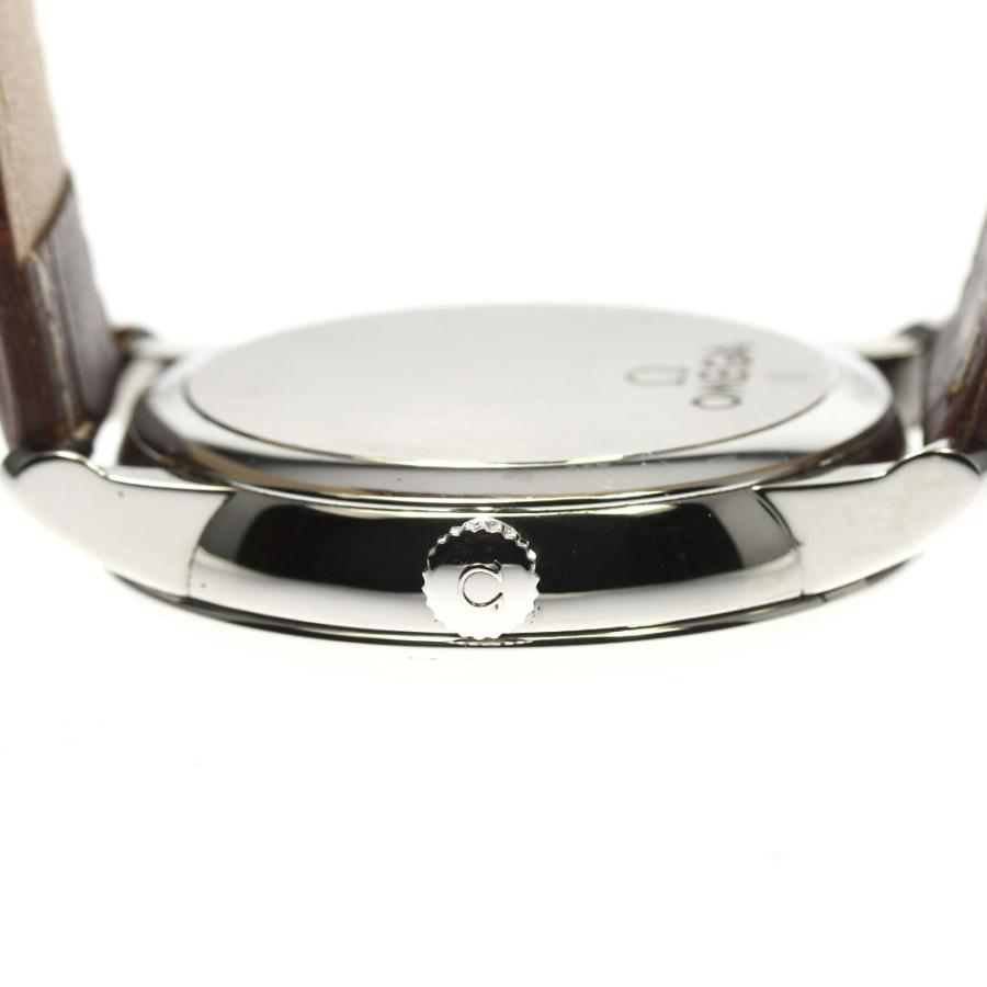 OMEGA オメガ 424.13.40.21.02.001 デビル プレステージ コーアクシャル クロノメーター 自動巻き メンズ 良品 箱 ...