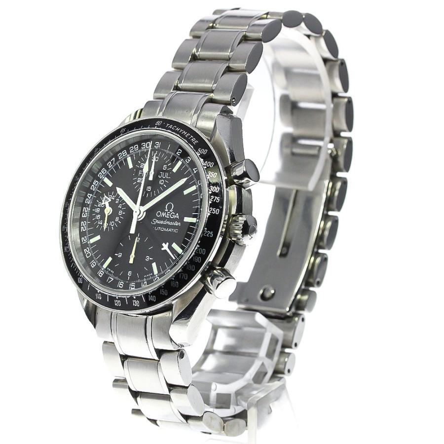OMEGA 訳あり オメガ 3520.50 スピードマスター マーク40 コスモス トリプルカレンダー 自動巻き メンズ 保証書付き ...