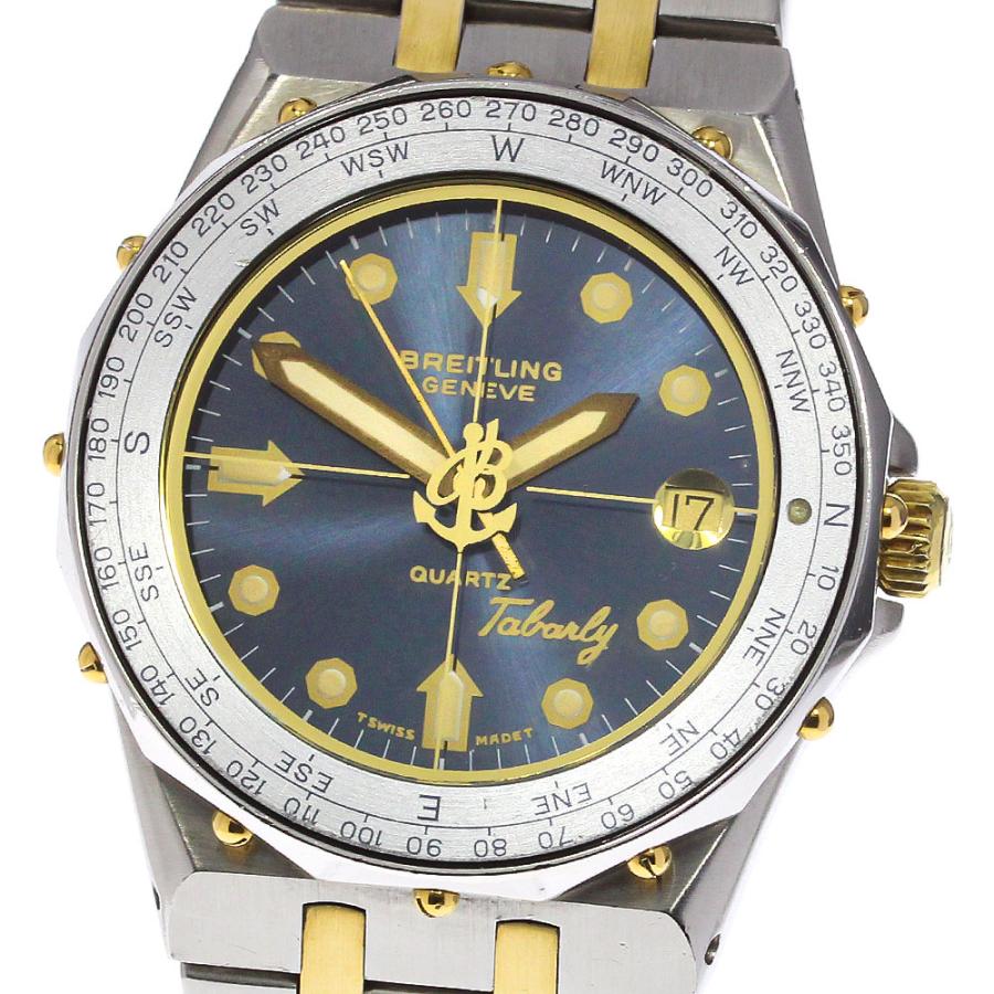 訳あり ブライトリング BREITLING 80770 タバリー デイト クォーツ メンズ _756212 :756212:CLOSER Yahoo!ショップ - 通販 - Yahoo!ショッピング