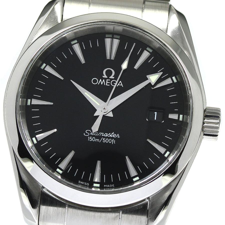 OMEGA オメガ 2518.50 シーマスター アクアテラ デイト クォーツ ボーイズ _756220 : CLOSER Yahoo ...