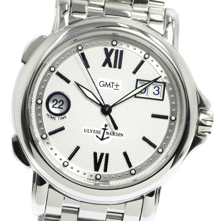 ユリス・ナルダン Ulysse Nardin 223-88-7 サンマルコ ビッグデイト GMT 自動巻き メンズ 良品 箱・保証書付き_756342 :756342:CLOSER Yahoo ...