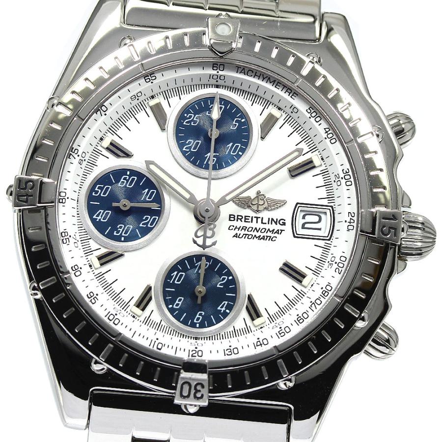 ブライトリング（BREITLING） BREITLING A13050.1 クロノマット デイト 自動巻き メンズ 美品 _756499 ...