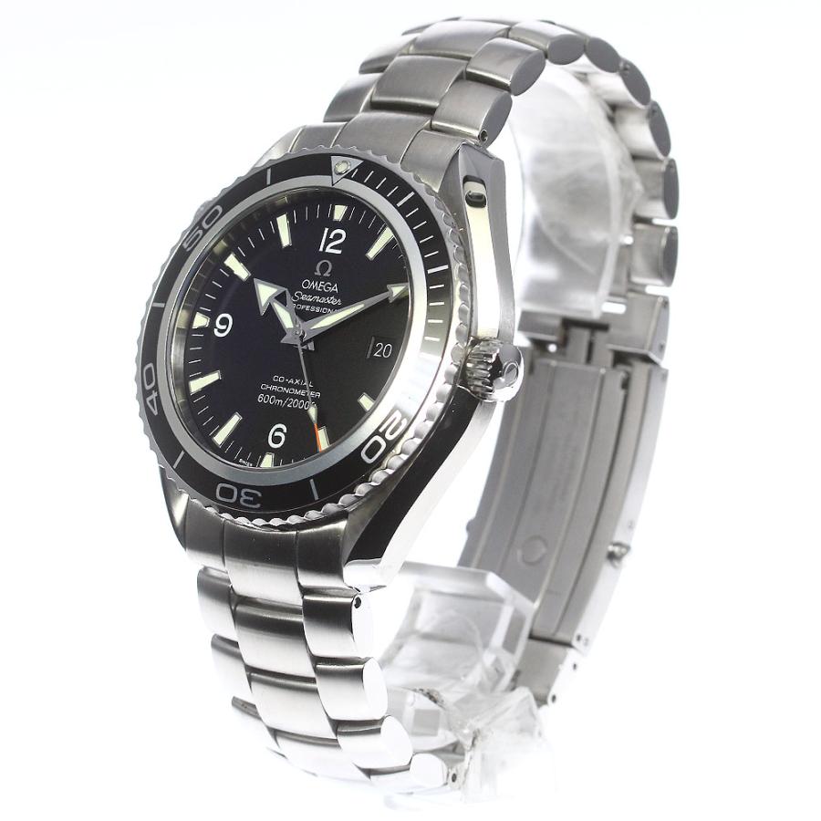 OMEGA オメガ 2200.50 シーマスター600 プラネットオーシャン デイト 自動巻き メンズ 箱・保証書付き_756916 ...
