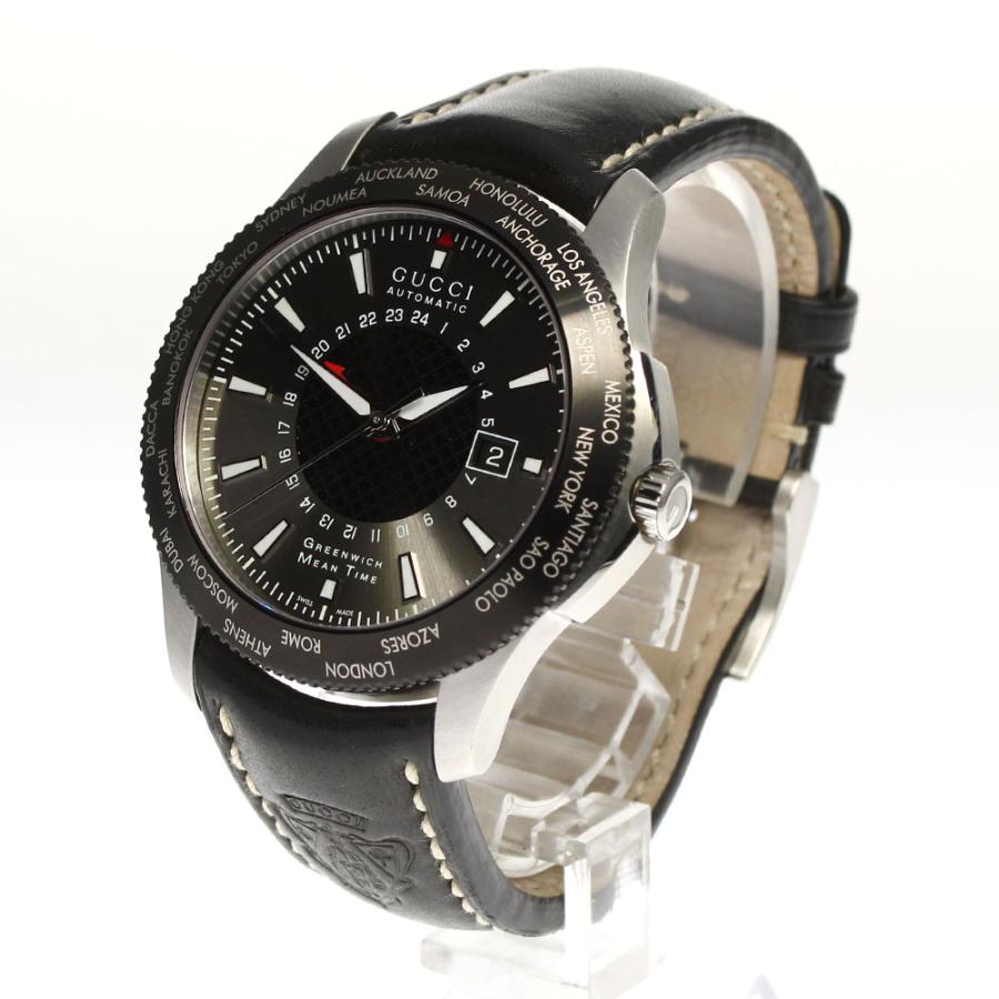 GUCCI（グッチ） GUCCI 126.2/YA126212 Gタイムレス GMT 自動巻き メンズ 良品 _757339 : CLOSER ...
