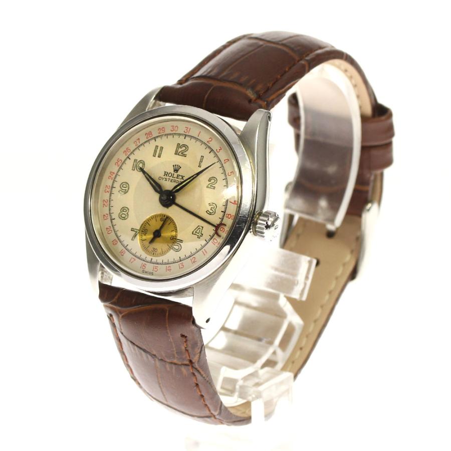 ROLEX（ロレックス） 訳あり ROLEX 6294 オイスターデイト プレシジョン cal.740 ポインターデイト 手巻き メンズ ...