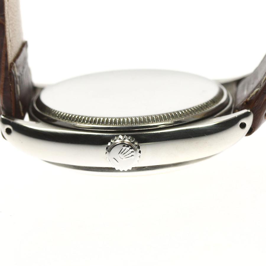 ROLEX（ロレックス） 訳あり ROLEX 6294 オイスターデイト プレシジョン cal.740 ポインターデイト 手巻き メンズ ...