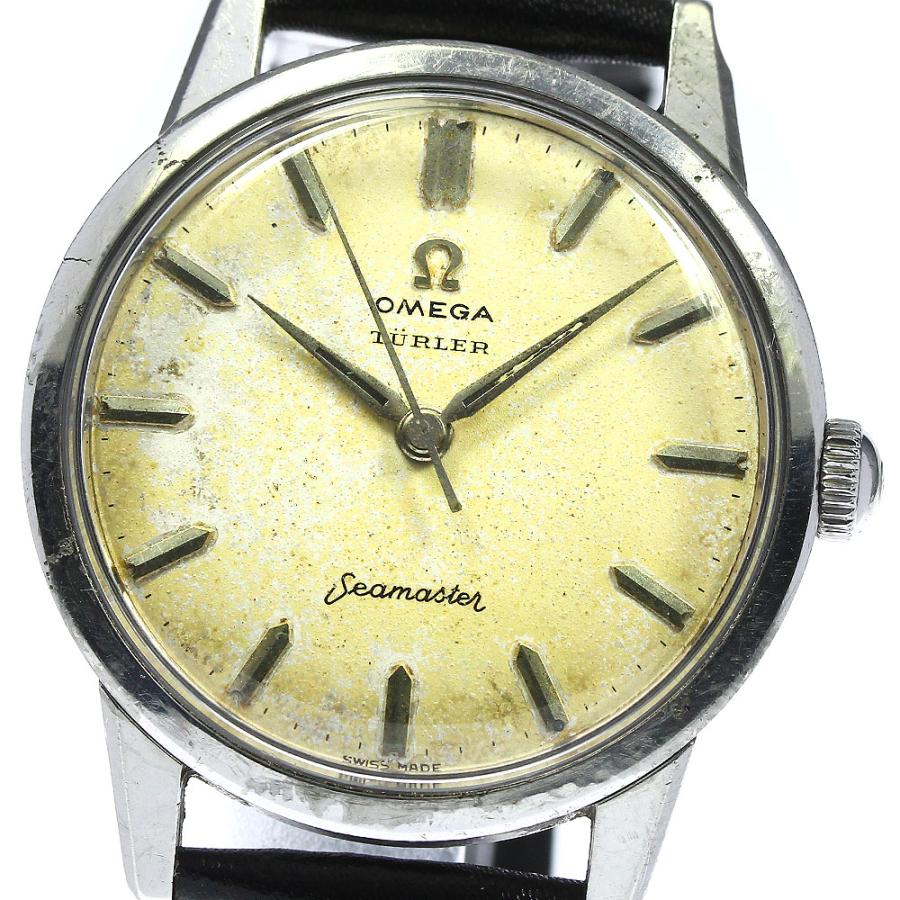 オメガ OMEGA 14390-6SC シーマスター 手巻き メンズ _757915 :757915:CLOSER Yahoo!ショップ ...