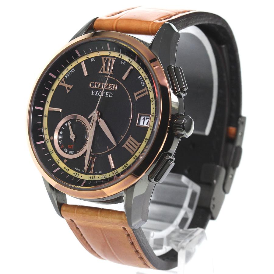 CITIZEN シチズン CC3054-04E/F150-T024033 エクシード エコドライブ ソーラー電波 メンズ 極美品 _758103 : CLOSER Yahoo!ショップ ...