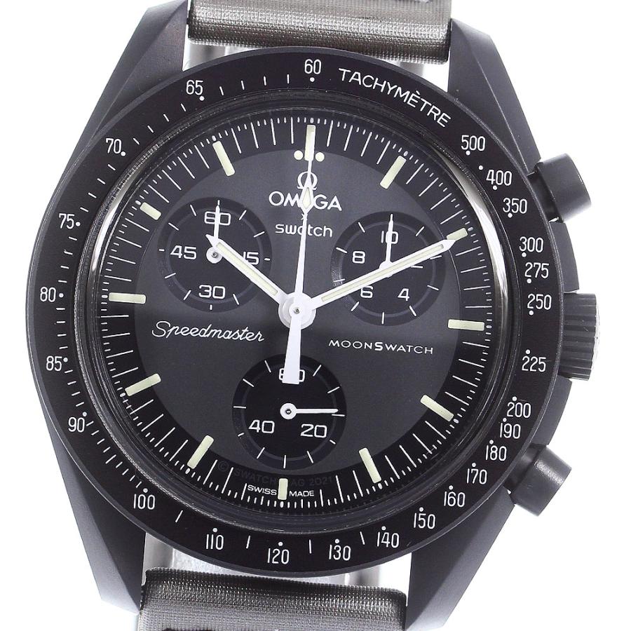 スウォッチ Swatch SO33A100 OMEGA×Swatch MISSION TO MERCURY クォーツ メンズ 箱・保証書付き ...