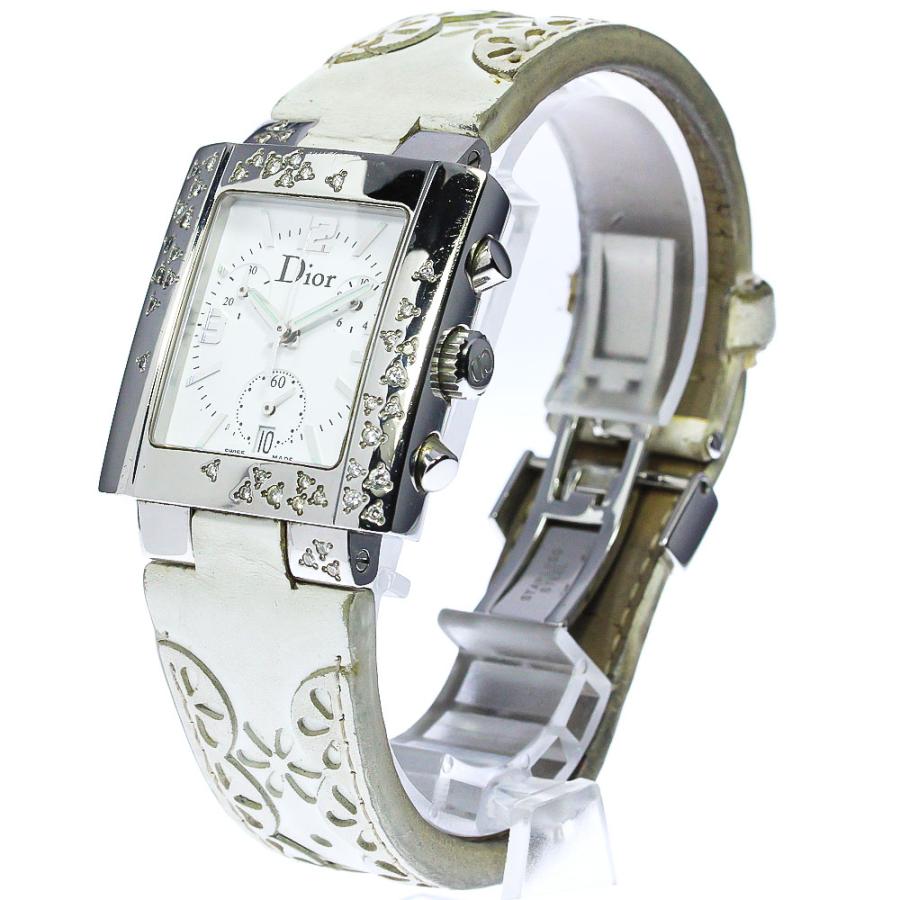 ベルト訳あり クリスチャンディオール Christian Dior D81-101 リヴァ クロノグラフ ダイヤ クォーツ レディース _758662 : CLOSER Yahoo!ショップ ...