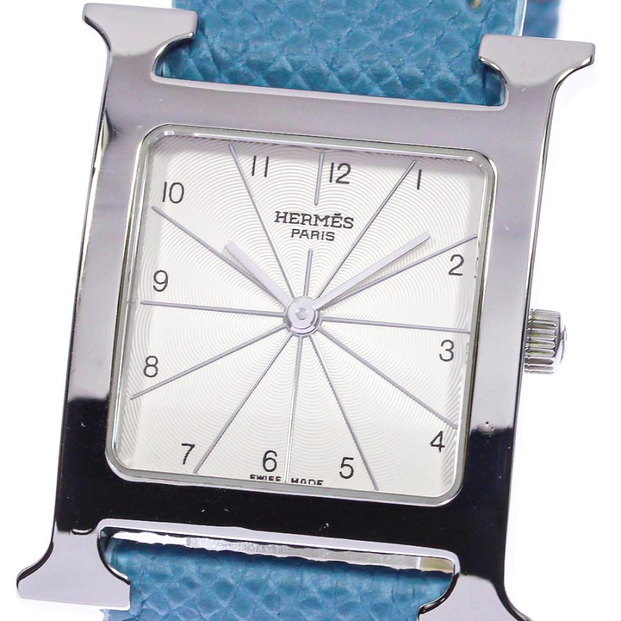 HERMES エルメス HH1.510 Hウォッチ クォーツ ボーイズ 良品 箱付き_759186 : CLOSER Yahoo!ショップ - 通販 - Yahoo!ショッピング