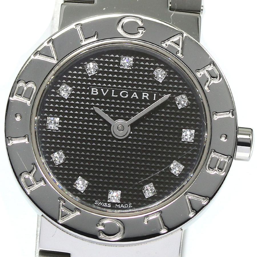 BVLGARI ブルガリ BB23SS ブルガリブルガリ 12Pダイヤ クォーツ レディース _759227 : CLOSER Yahoo!ショップ - 通販 - Yahoo!ショッピング