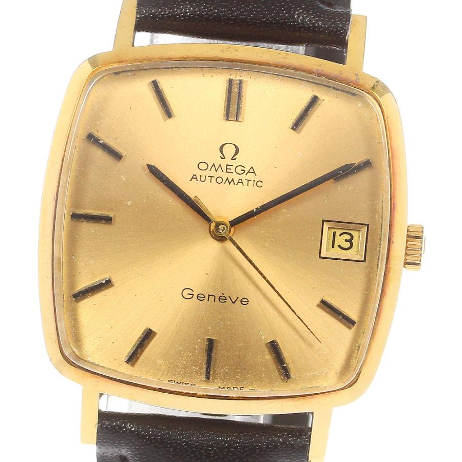 OMEGA オメガ 162.060 ジュネーブ K18YG Cal.1012 自動巻き メンズ 内箱付き_759249【ev20 ...