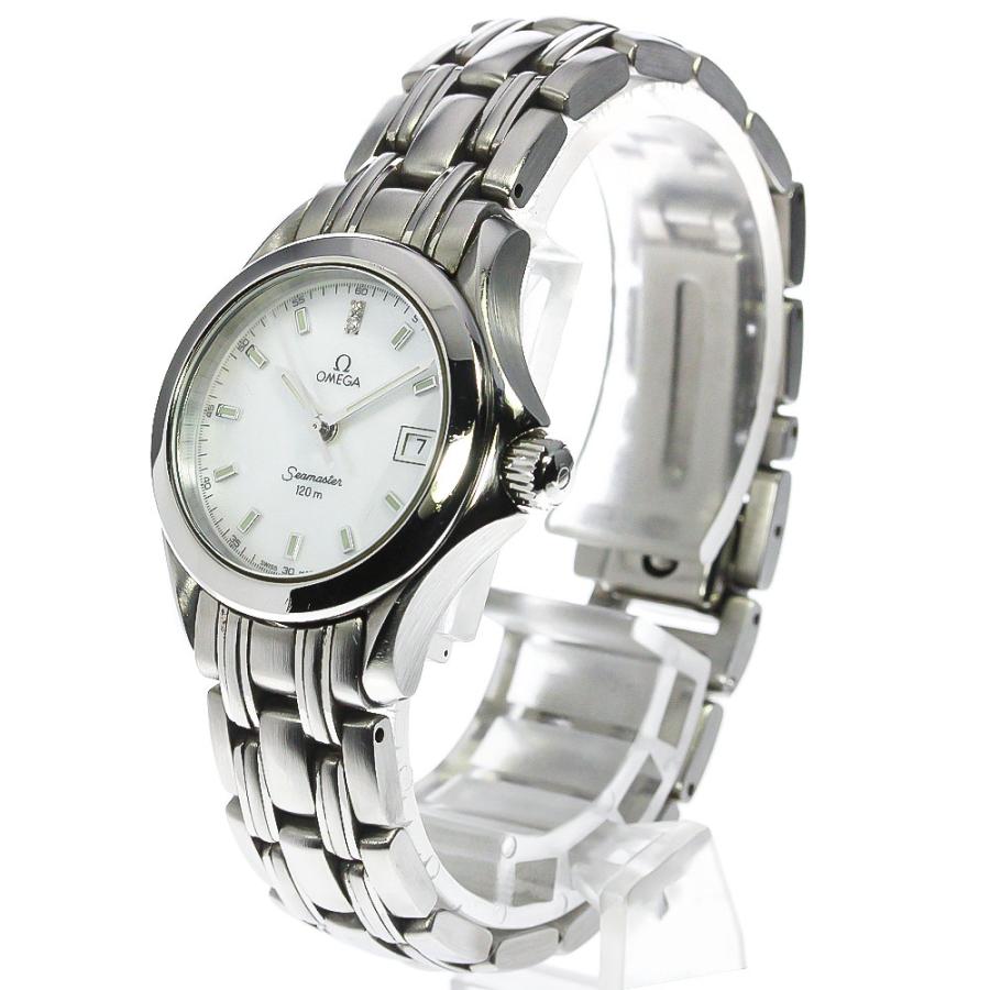 OMEGA（オメガ） OMEGA 2581.64 シーマスター120M 2Pダイヤ クォーツ レディース _759293 : CLOSER Yahoo!ショップ - 通販 - Yahoo!ショッピング