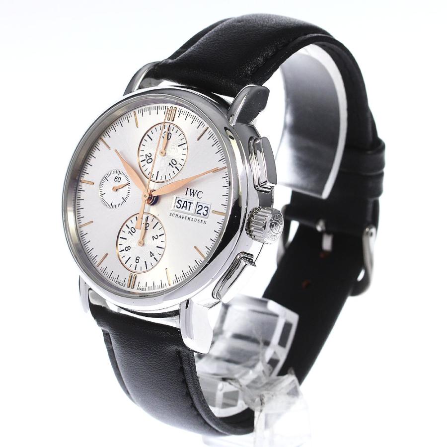 IWC IWC SCHAFFHAUSEN IW378302 ポートフィノ クロノグラフ デイデイト 自動巻き メンズ _760024 : ...
