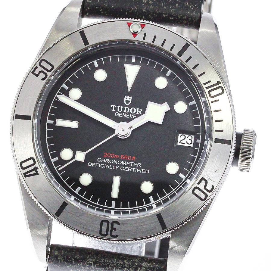 TUDOR チュードル 79730 ブラックベイ スチール デイト 自動巻き メンズ 箱・保証書付き_760047 : CLOSER ...