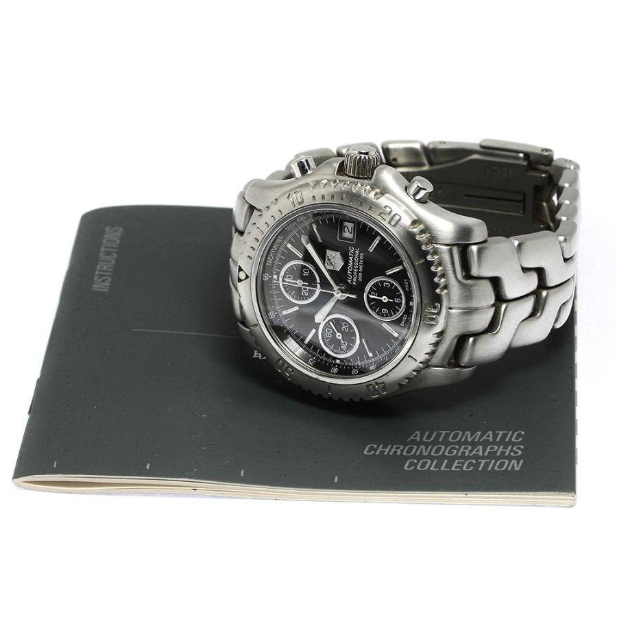 TAG HEUER タグホイヤー CT2111 リンク クロノグラフ デイト 自動巻き メンズ _760146 : CLOSER Yahoo ...