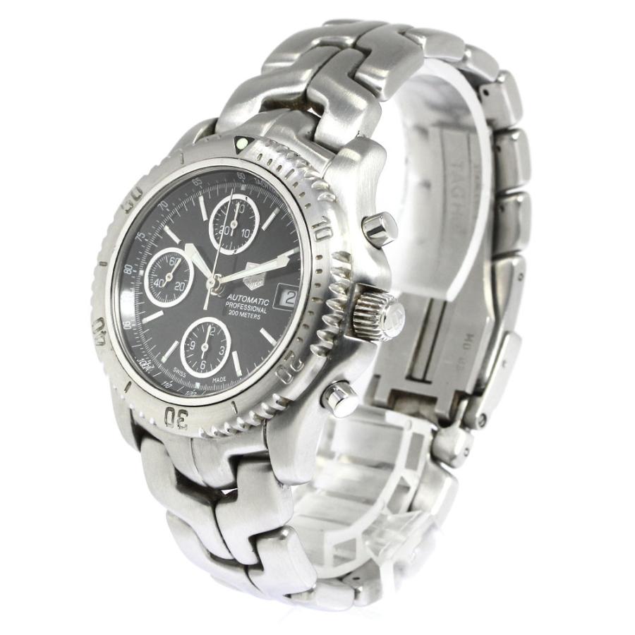TAG HEUER タグホイヤー CT2111 リンク クロノグラフ デイト 自動巻き メンズ _760146 : CLOSER Yahoo ...