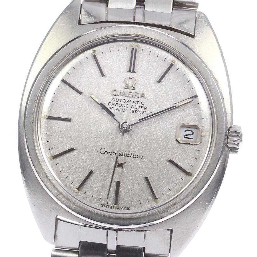 OMEGA オメガ 168.017 コンステレーション Cal.564 デイト 自動巻き メンズ _760180 : CLOSER Yahoo ...
