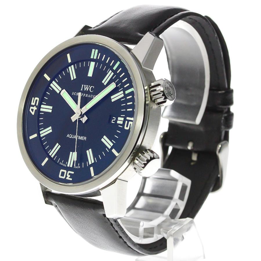 IWC SCHAFFHAUSEN 訳あり IW323101 ヴィンテージ アクアタイマー 自動巻き メンズ 保証書付き_760211 ...