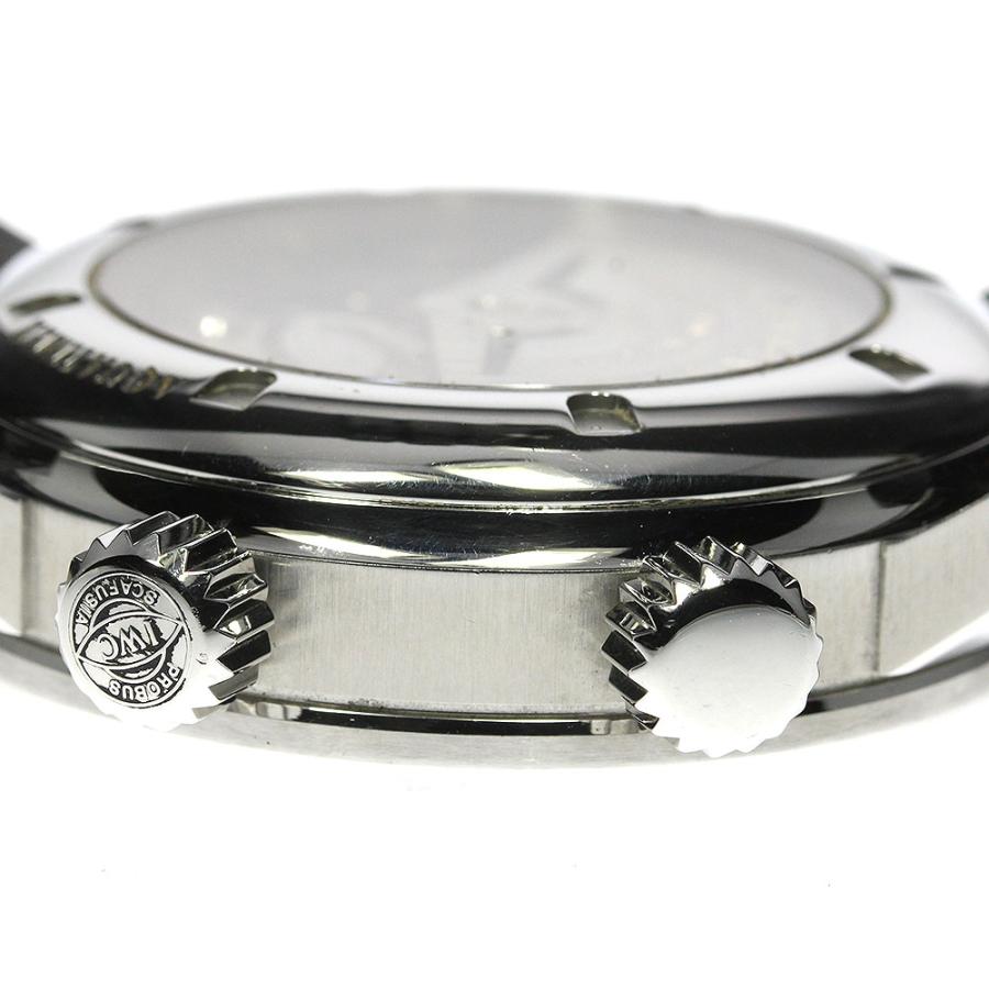 IWC SCHAFFHAUSEN 訳あり IW323101 ヴィンテージ アクアタイマー 自動巻き メンズ 保証書付き_760211 ...