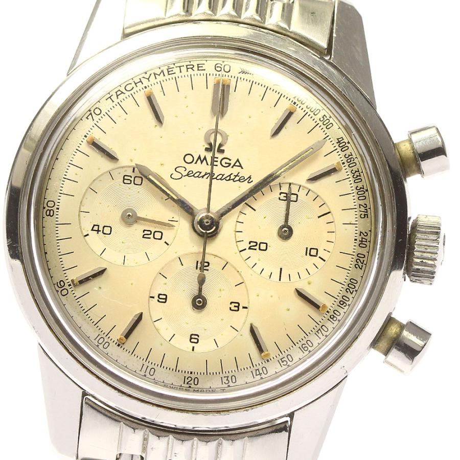 OMEGA オメガ 105.004-64 シーマスター クロノグラフ cal.321 手巻き メンズ _760242 : CLOSER ...