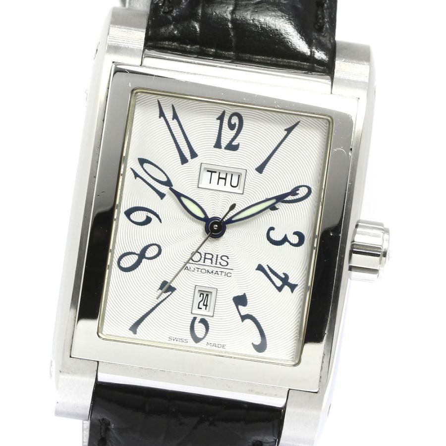 ORIS オリス 585-7525-40-02 マイルス レクタンギュラー デイデイト 自動巻き メンズ _760387 : CLOSER ...