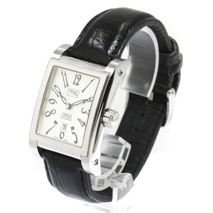 ORIS オリス 585-7525-40-02 マイルス レクタンギュラー デイデイト 自動巻き メンズ _760387 : CLOSER ...