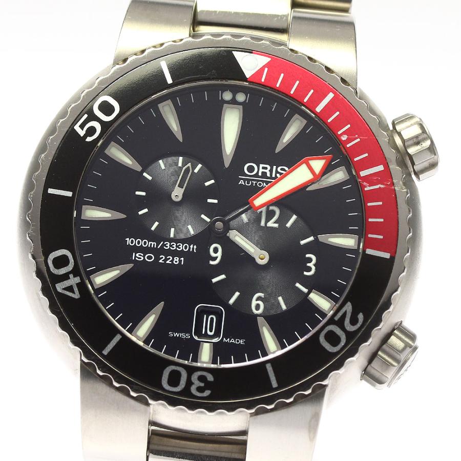 ORIS オリス 7541 ダイバース レギュレーター デイト 自動巻き メンズ _760391 : CLOSER Yahoo!ショップ ...