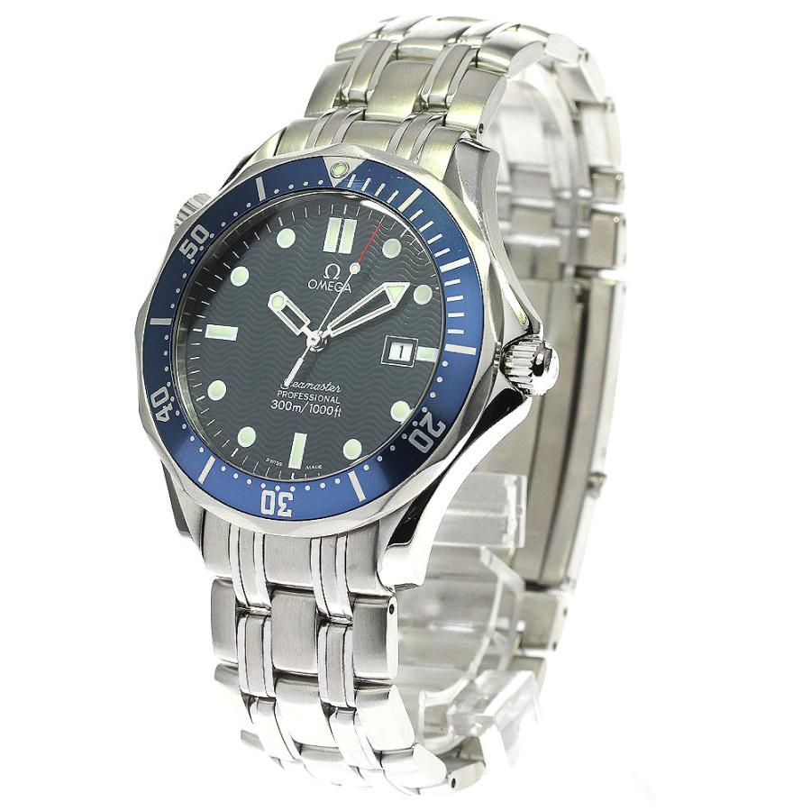 OMEGA オメガ 2541.80 シーマスター300 デイト クォーツ メンズ _760446 : CLOSER Yahoo!ショップ ...