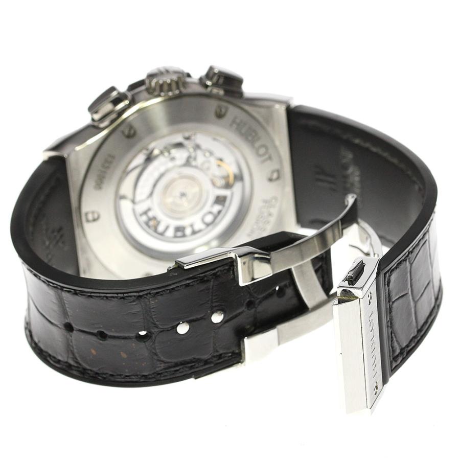 HUBLOT ウブロ 525.NX.0170.LR クラシック フュージョン アエロ クロノグラフ チタニウム 自動巻き メンズ 良品 箱 ...