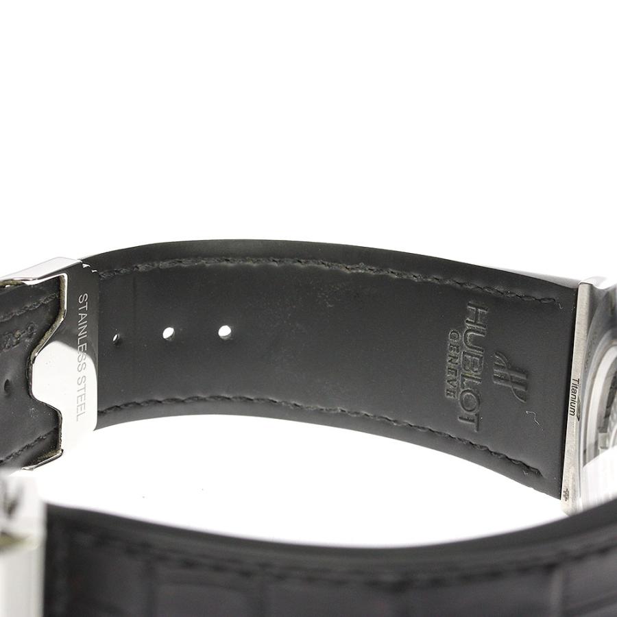 HUBLOT ウブロ 525.NX.0170.LR クラシック フュージョン アエロ クロノグラフ チタニウム 自動巻き メンズ 良品 箱 ...
