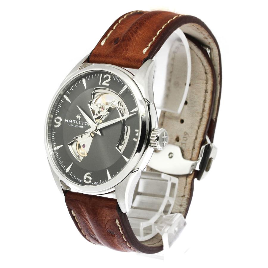 HAMILTON ハミルトン H327050 ジャズマスター ビューマチック オープンハート 自動巻き メンズ _760497 ...