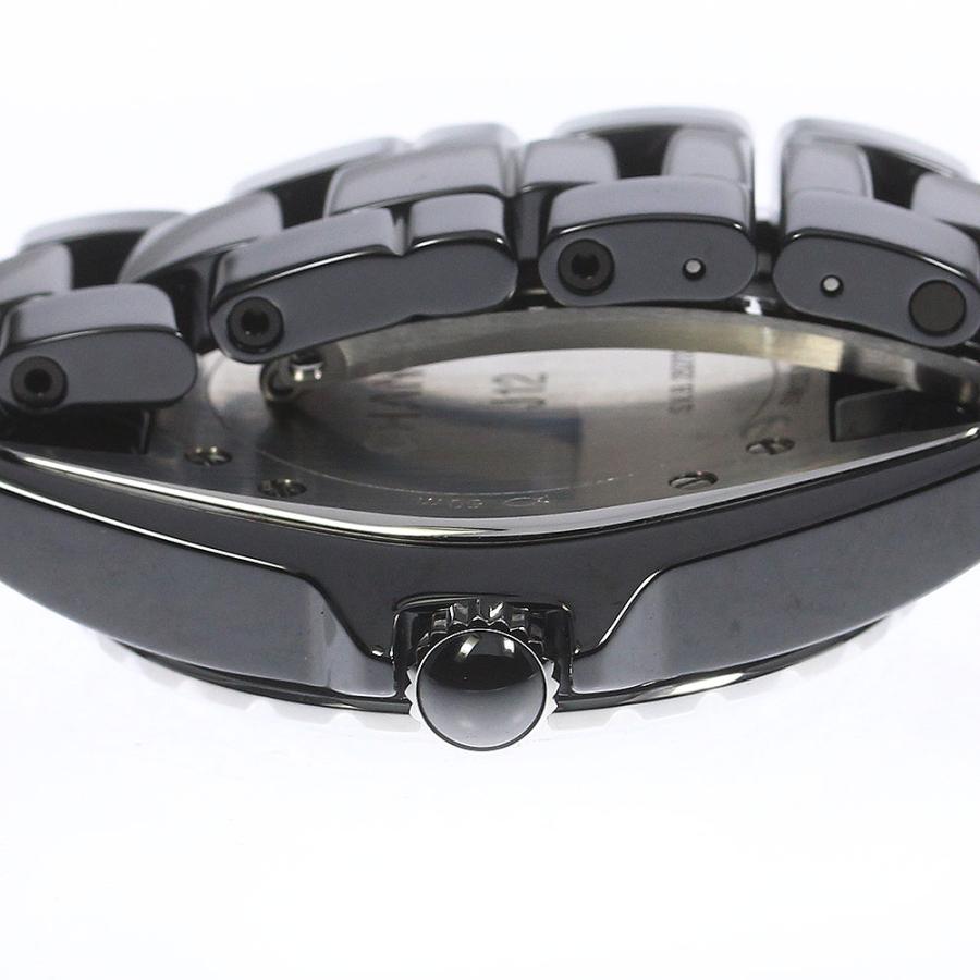 CHANEL（シャネル） CHANEL H3108 J12 黒セラミック ダイヤベゼル 8P クォーツ レディース 美品 箱付き_761218 ...