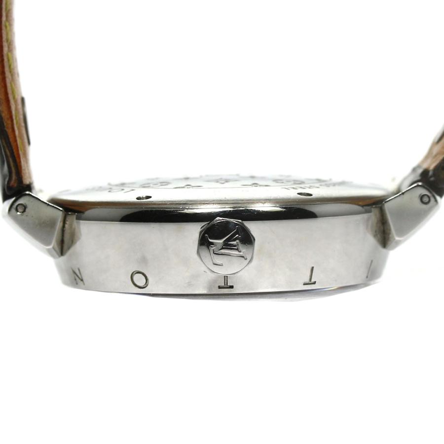 LOUIS VUITTON（ルイ・ヴィトン） LOUIS VUITTON Q1111 タンブール デイト クォーツ メンズ _761842 ...