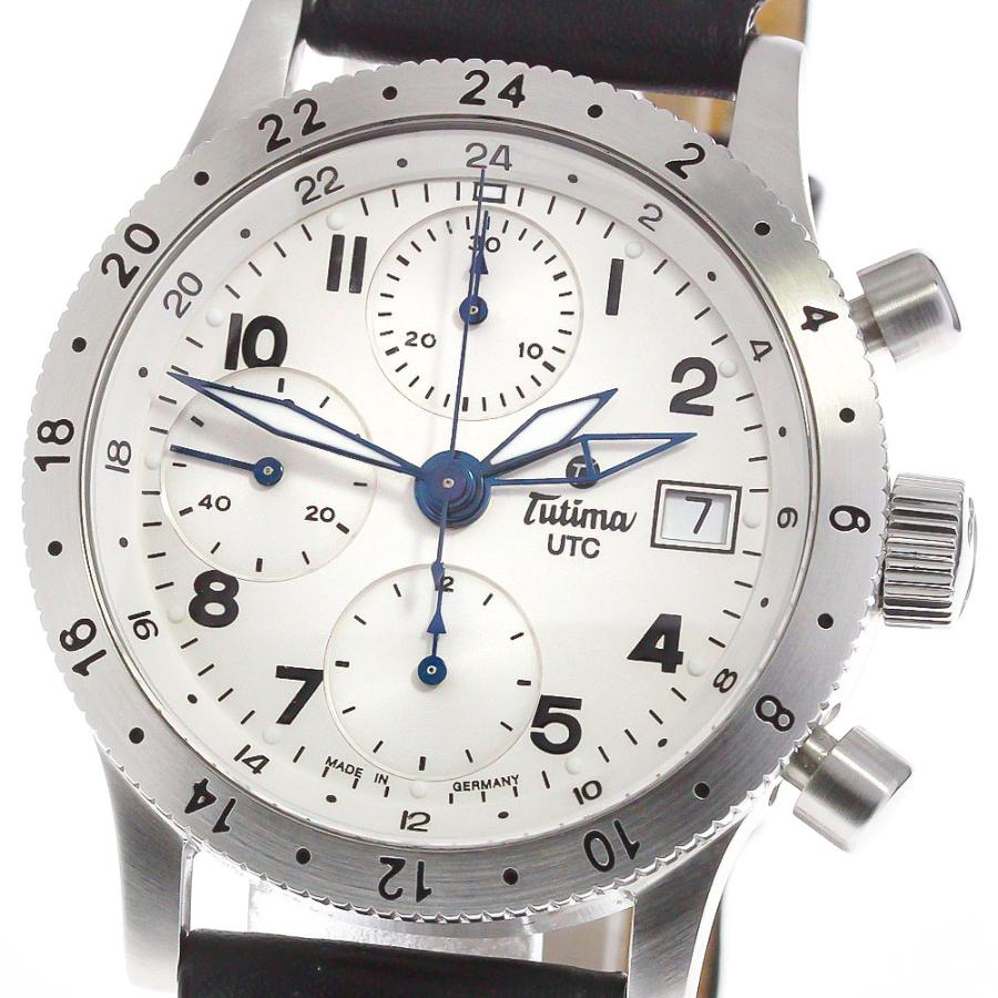 訳あり チュチマ TUTIMA FX UTC クロノグラフ 自動巻き メンズ _762089 : 762089 : CLOSER Yahoo ...