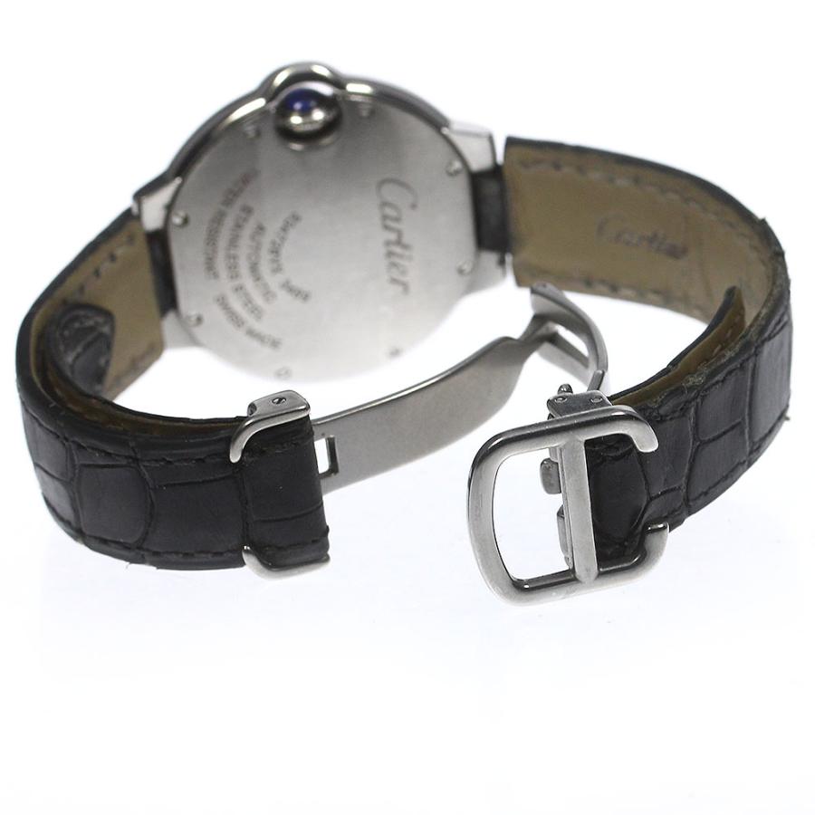 Cartier カルティエ CARTIER W4BB0009 バロンブルー 11Pダイヤモンド 自動巻き レディース _762195 ...