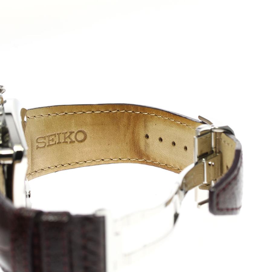 SEIKO セイコー SBLA027/5R86-0AA0 ガランテ GMT クロノグラフ スプリングドライブ メンズ 箱付き_762338 ...