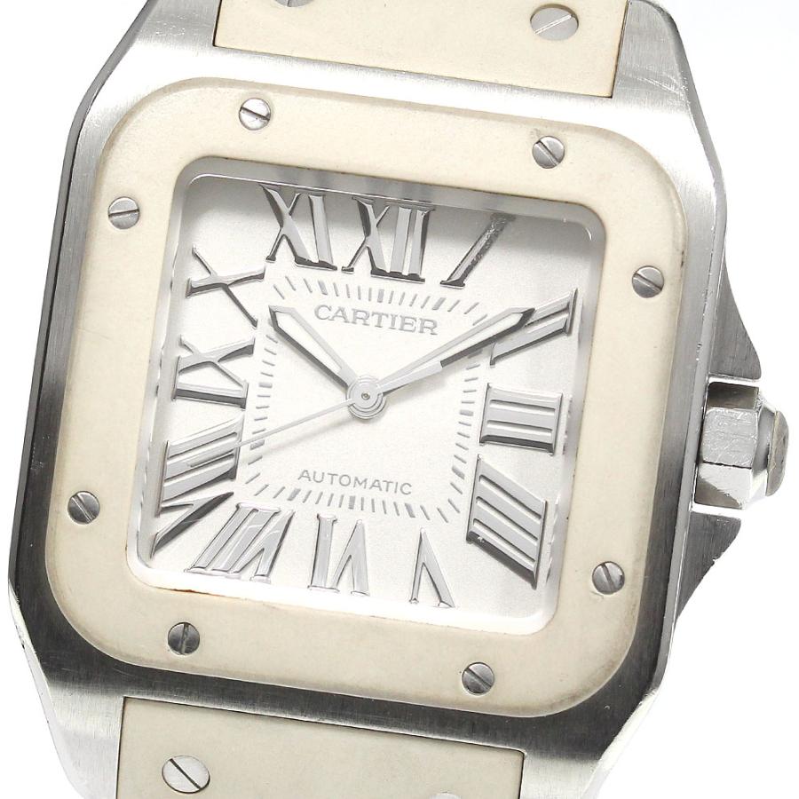 Cartier カルティエ CARTIER W20122U2 サントス100MM 自動巻き メンズ _762770 : CLOSER Yahoo!ショップ - 通販 - Yahoo!ショッピング